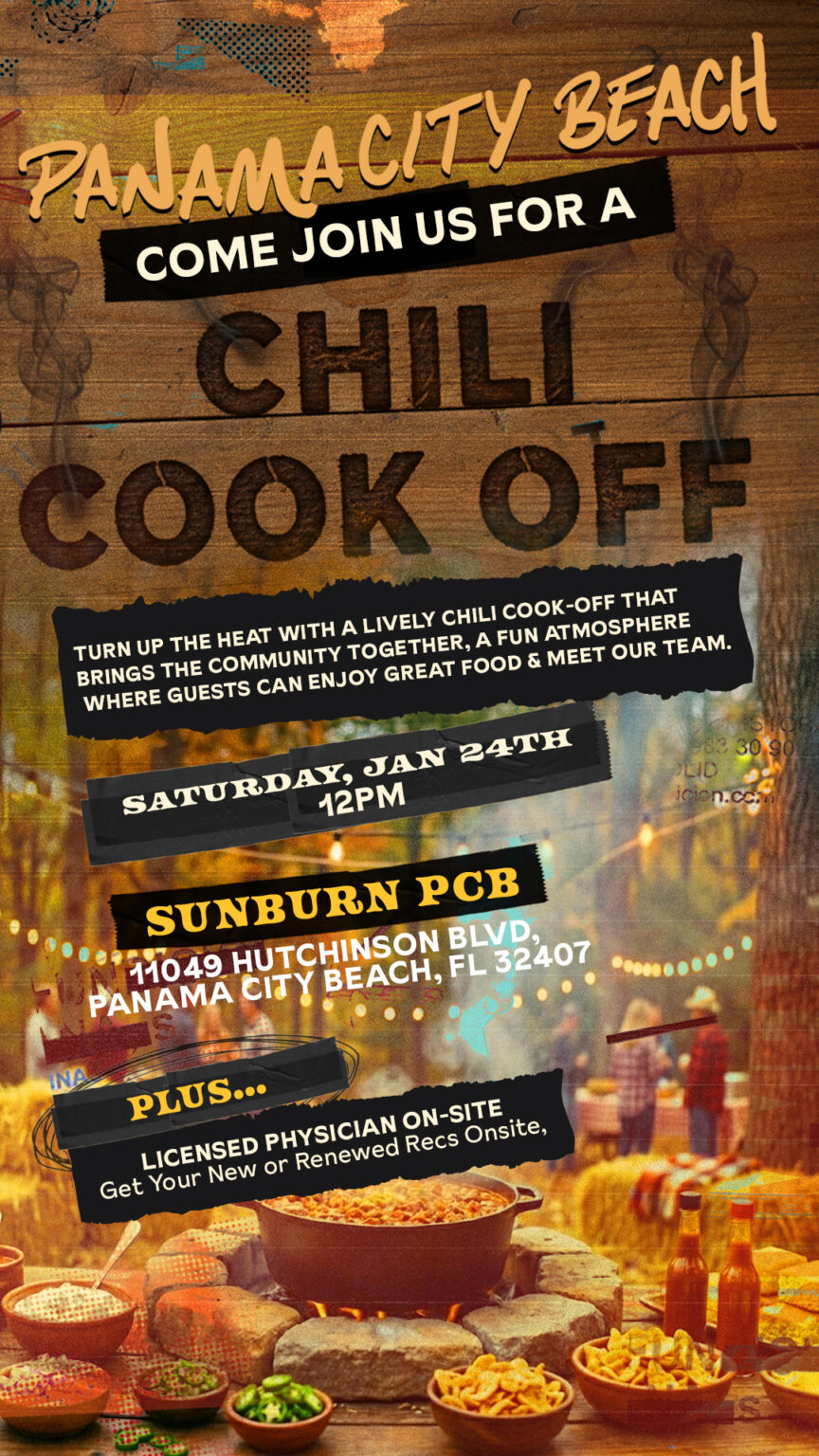 Sunburn Panama City Beach Chili Cook-Off - Sunburn Cannabis